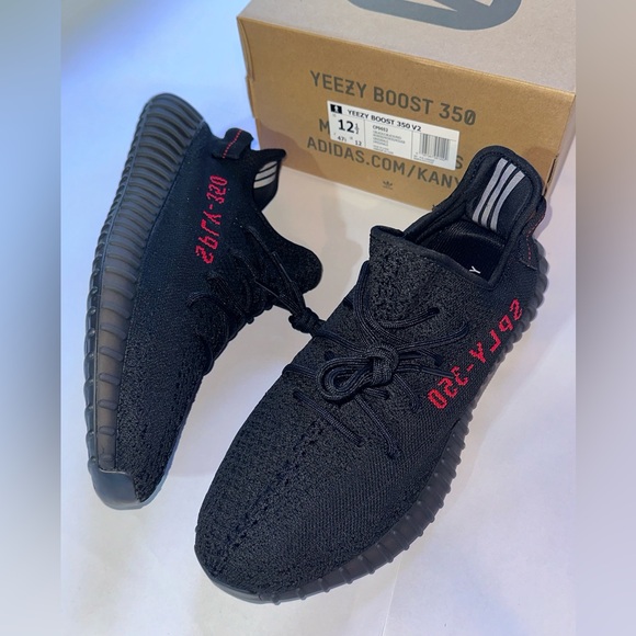 Yeezy | Shoes | Adidas Yeezy Boost 35 V2 Core Black Red | Poshmark